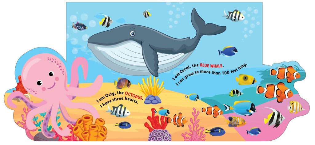Under the Ocean - Flap Book