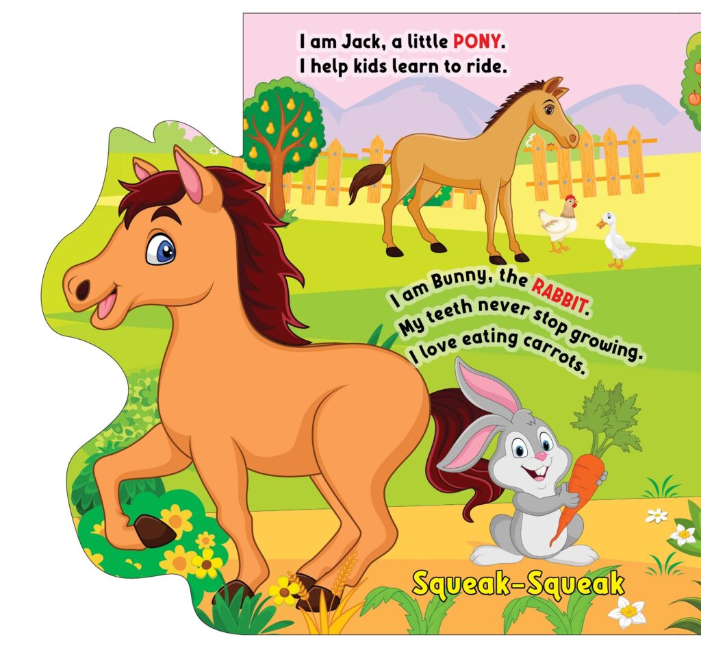 At the Farm - Flap Book