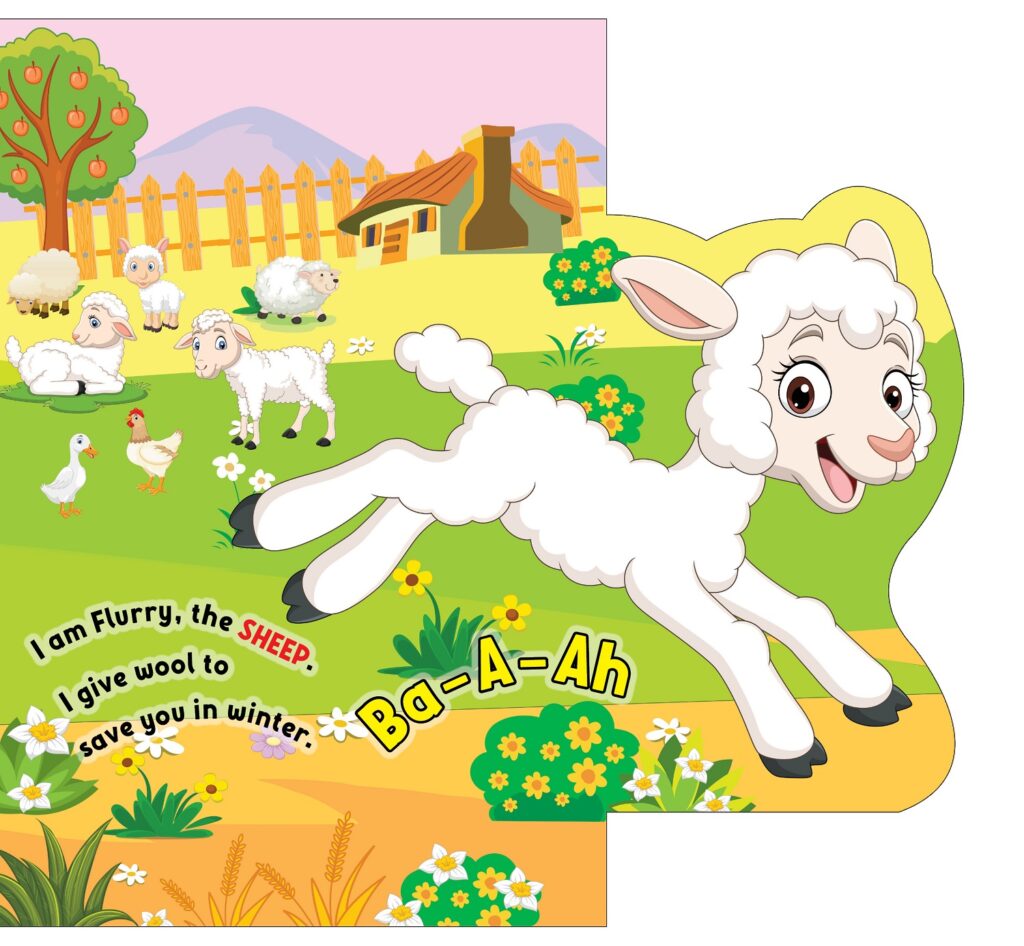 At the Farm - Flap Book