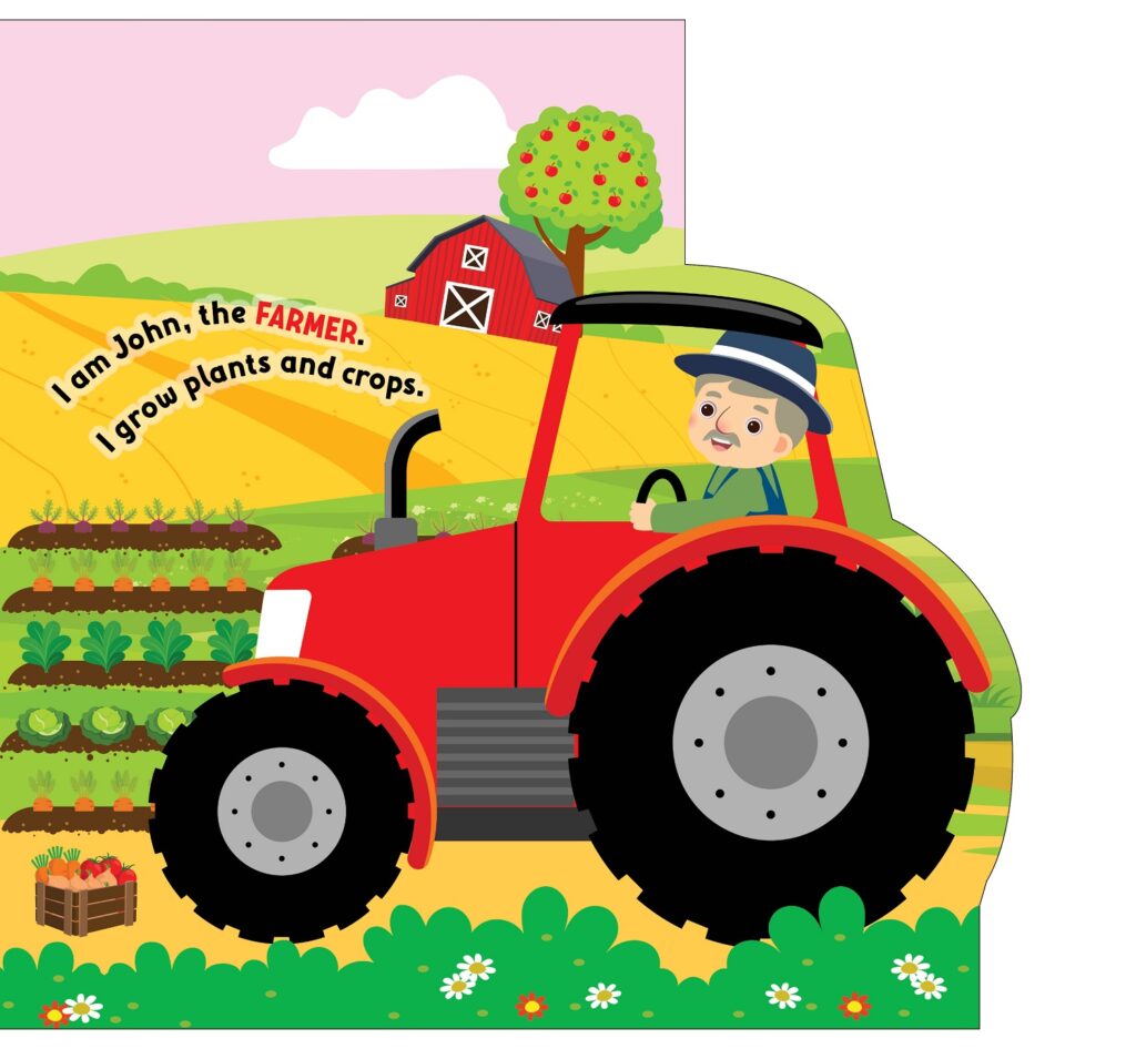 At the Farm - Flap Book