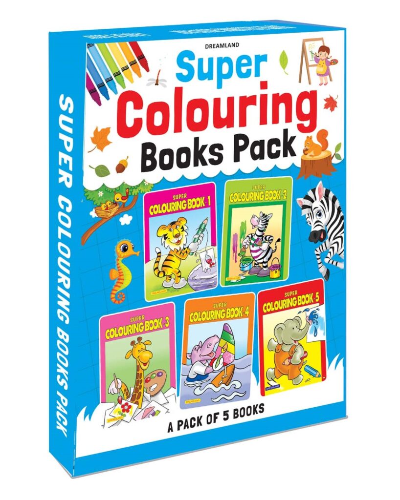 Super Colouring - 5 Books Pack