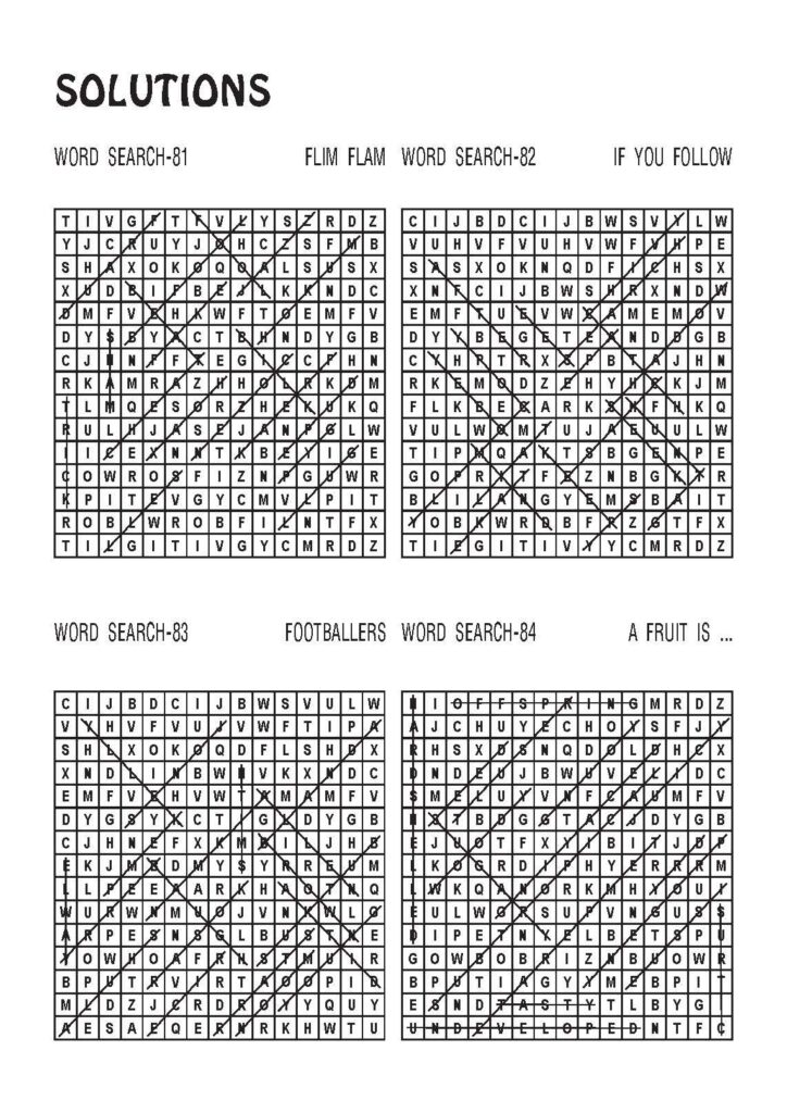 Super Word Search Part - 13