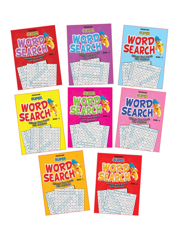 Super Word Search - 8 Books Pack