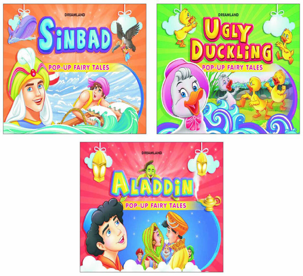 Pop Up Fairy Tales Books Pack 2 - (3 titles)