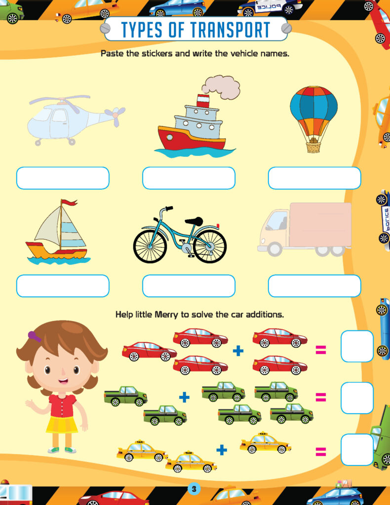 Ultimate Transport - Sticker Activity Book