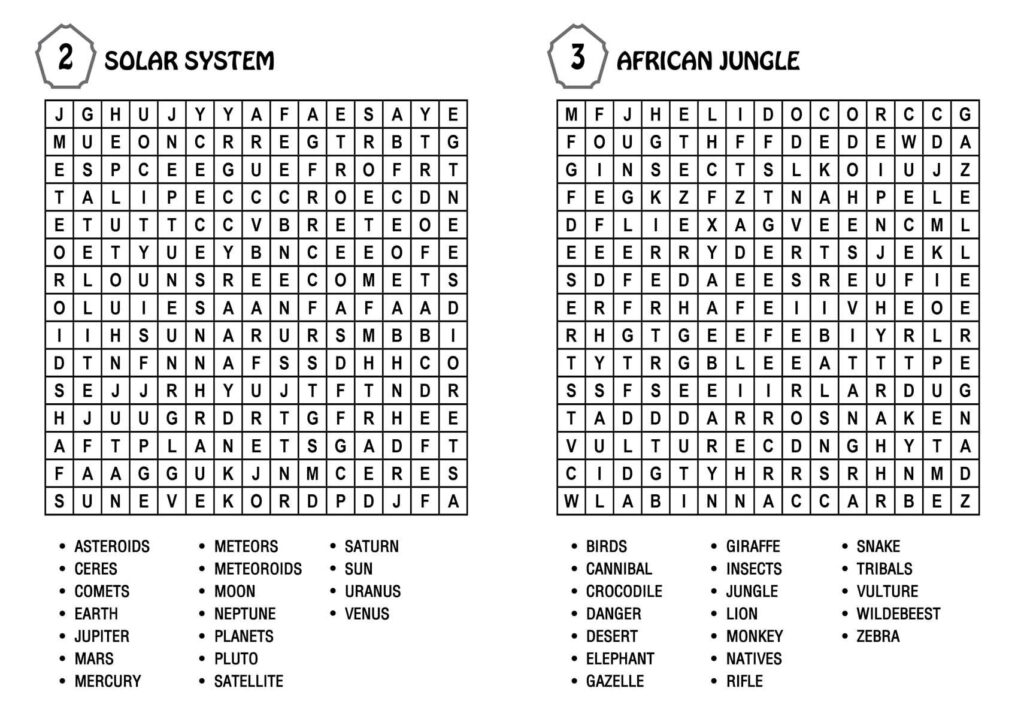 Super Word Search - 4 Books Pack 3