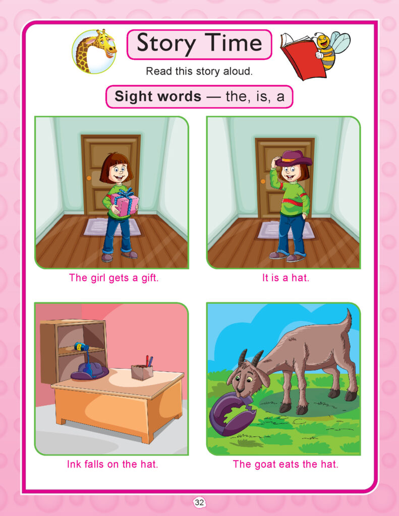 Letter Sounds A to Z - Learn With Phonics - Book 1