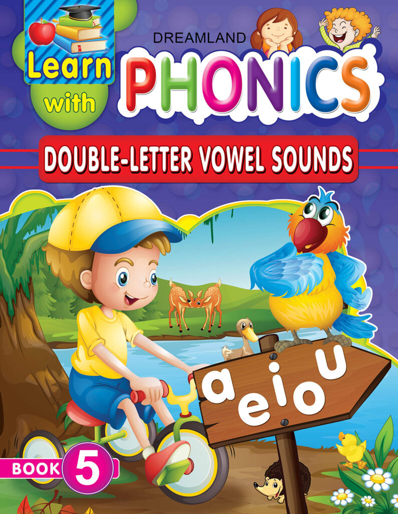Double-Letter Vowel Sounds - Learn With Phonics - Book 5