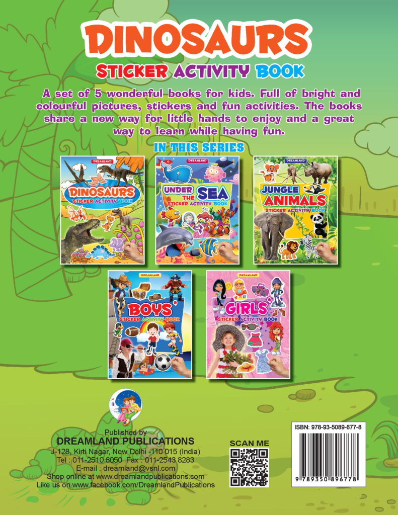 Dinosaurs - Sticker Activity Book