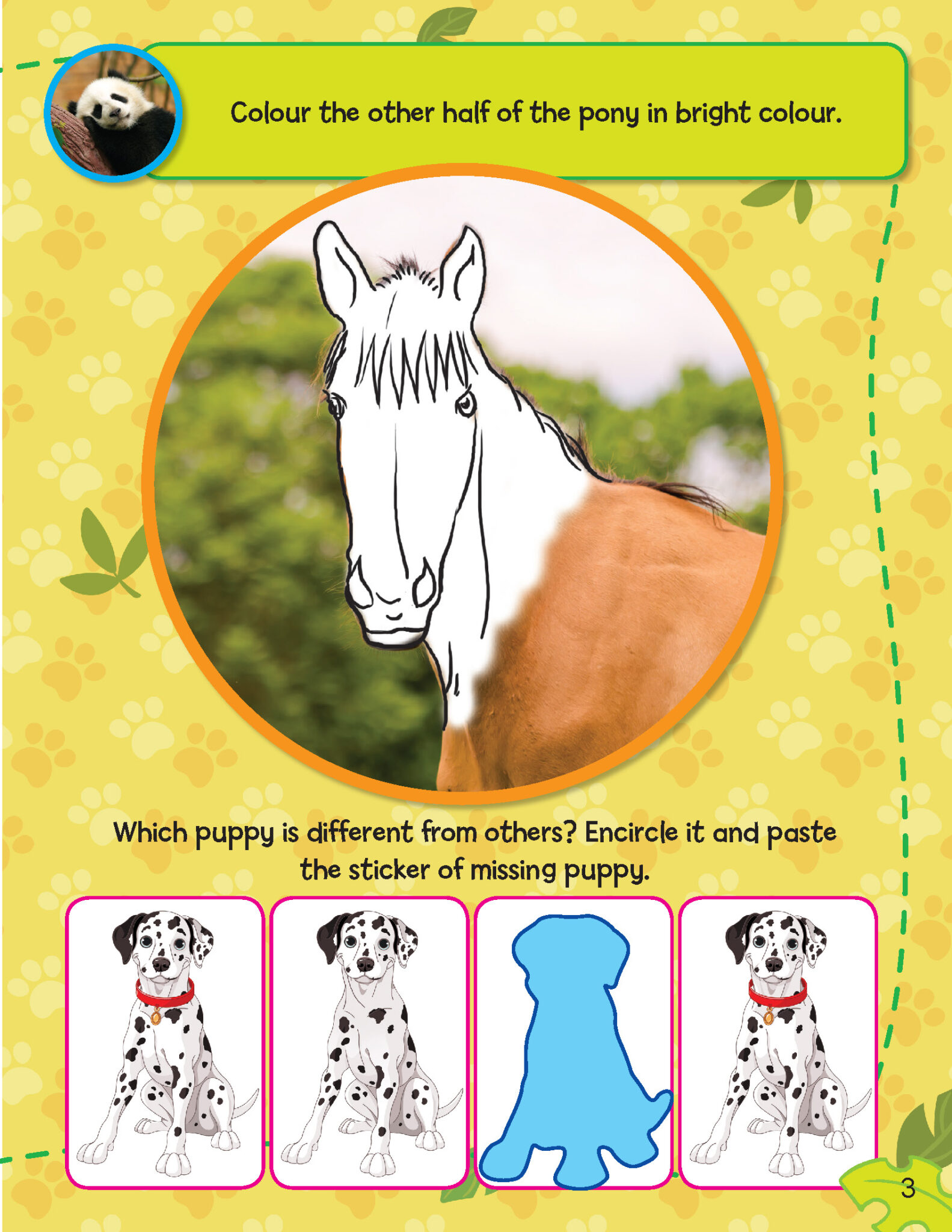 Jungle Animals - Sticker Activity Book