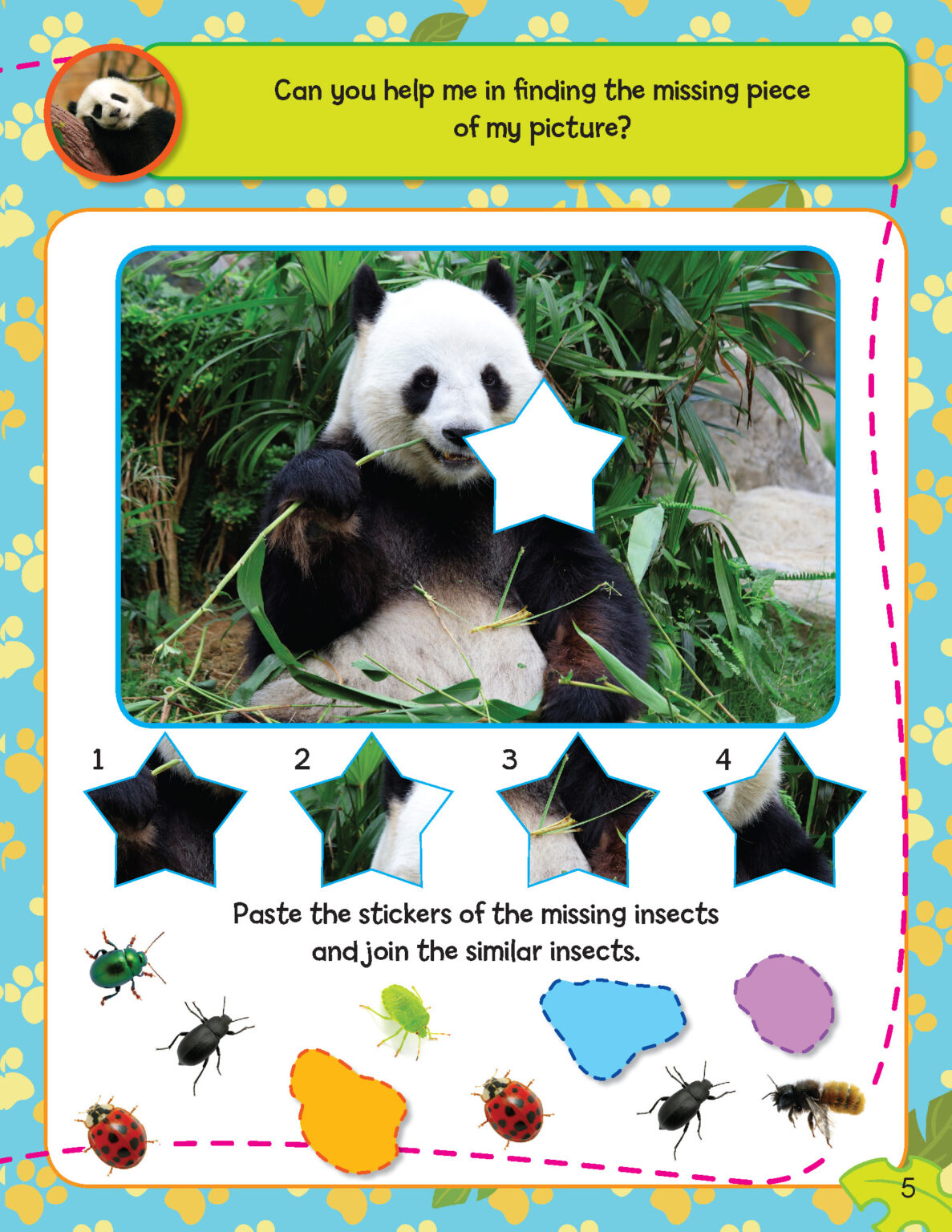 Jungle Animals - Sticker Activity Book