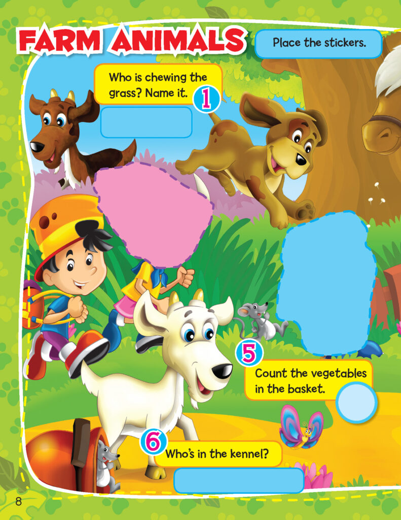 Jungle Animals - Sticker Activity Book