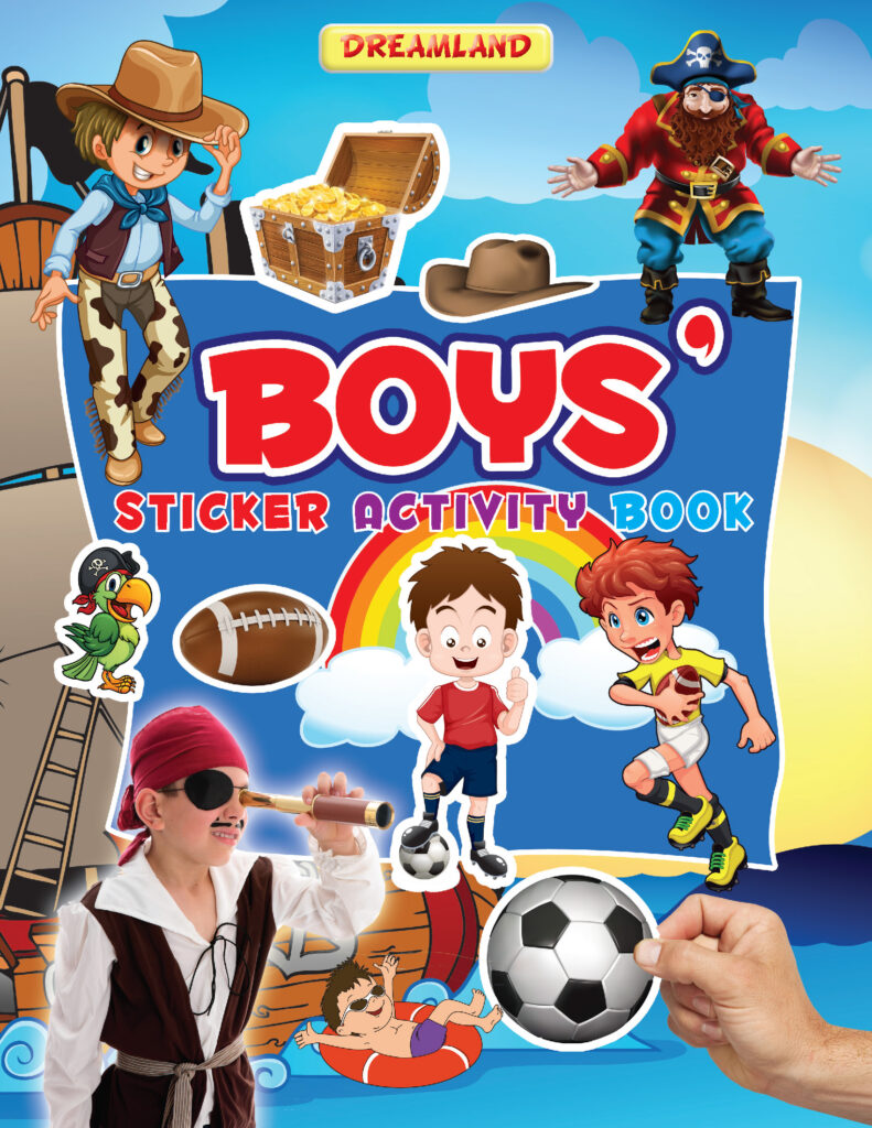 Sticker Activity Book | Sticker Books For Kids