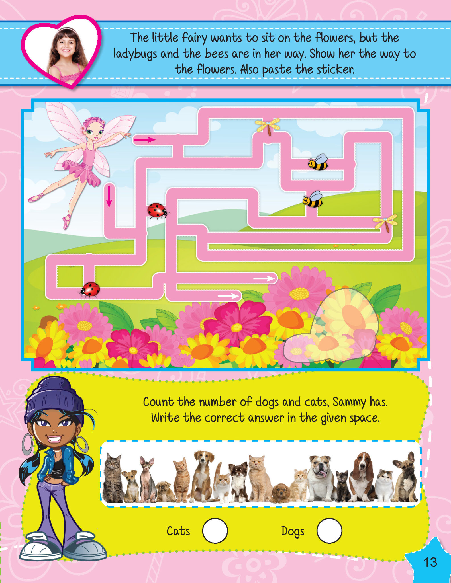 Girls - Sticker Activity Book