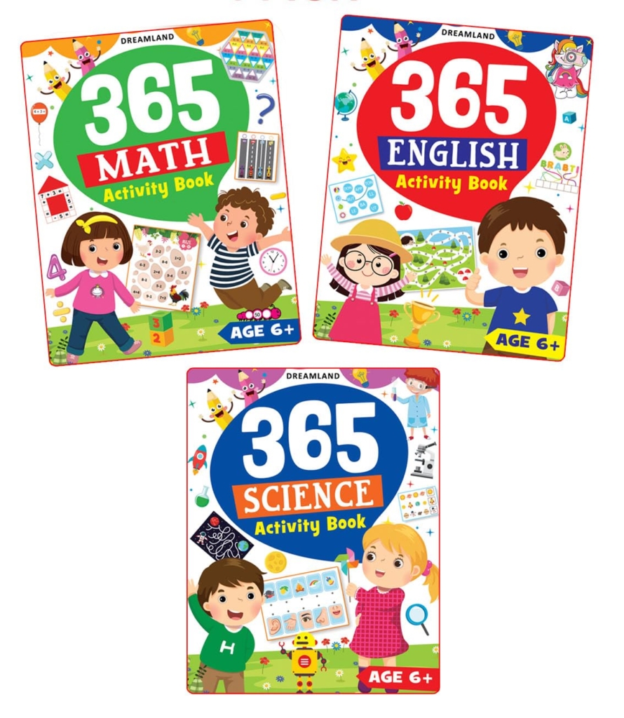 365 Activity - 3 Books Pack