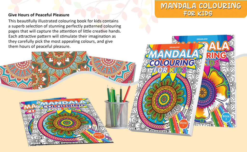Mandala Colouring for Kids - Book 1
