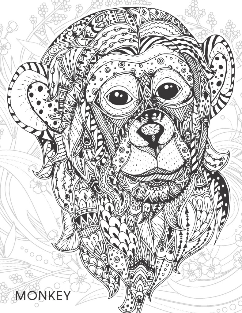 Animals & Birds - Creative Doodle Colouring