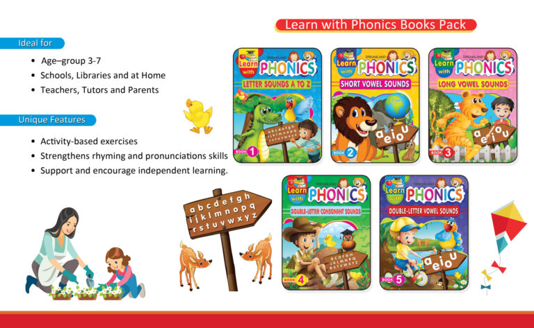 Learn with Phonics Books Pack - (5 Titles)