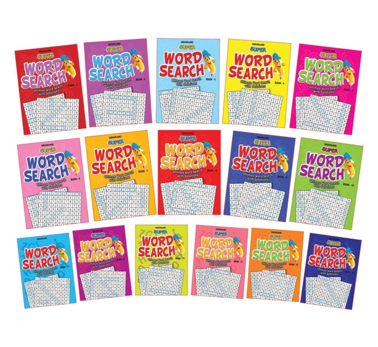 Super Word Search - 16 Books Pack
