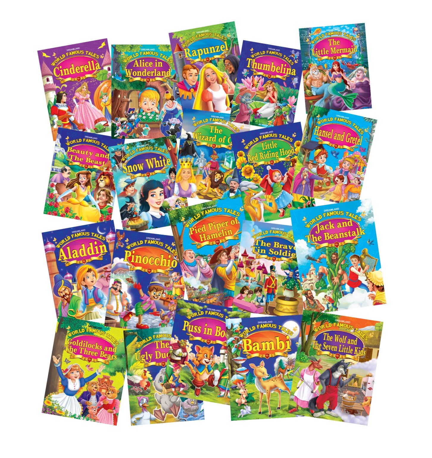 World Famous Tales - 20 Books Pack
