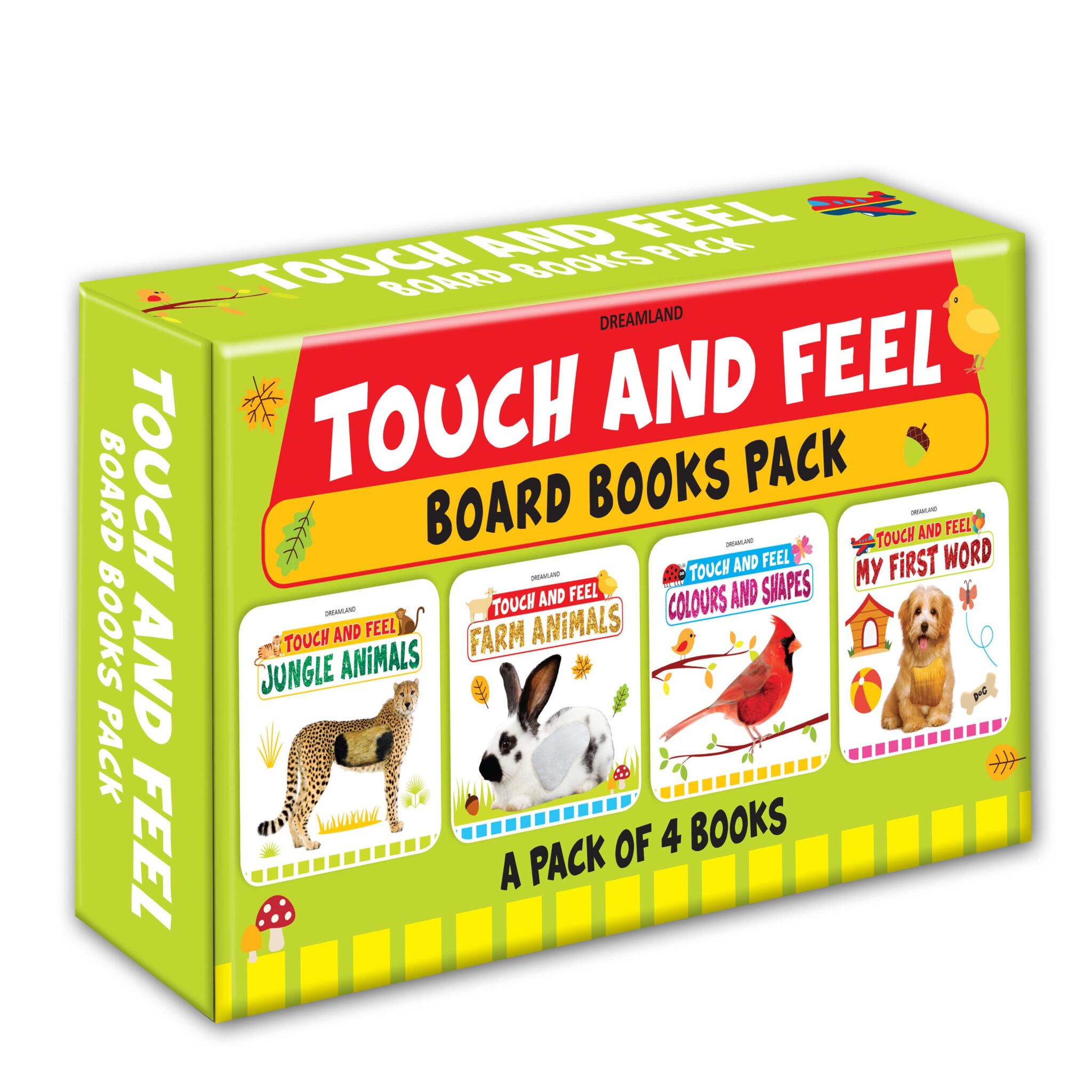 Touch and Feel - 4 Books Pack