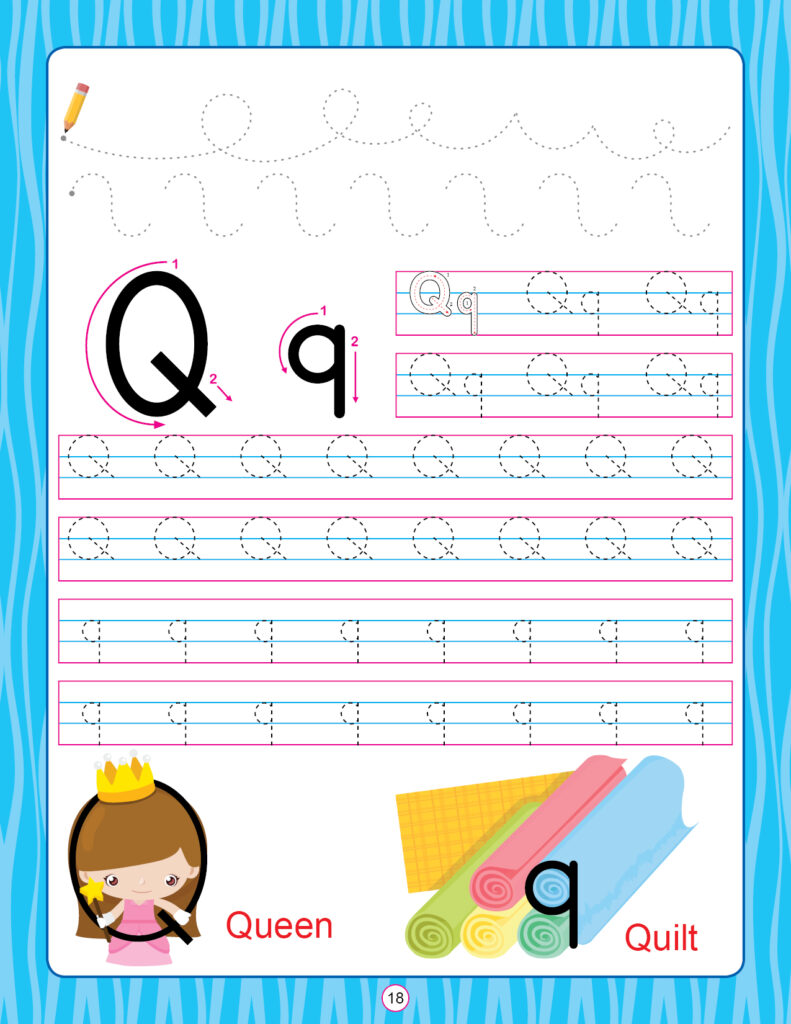 ABC Writing Book - My Activity