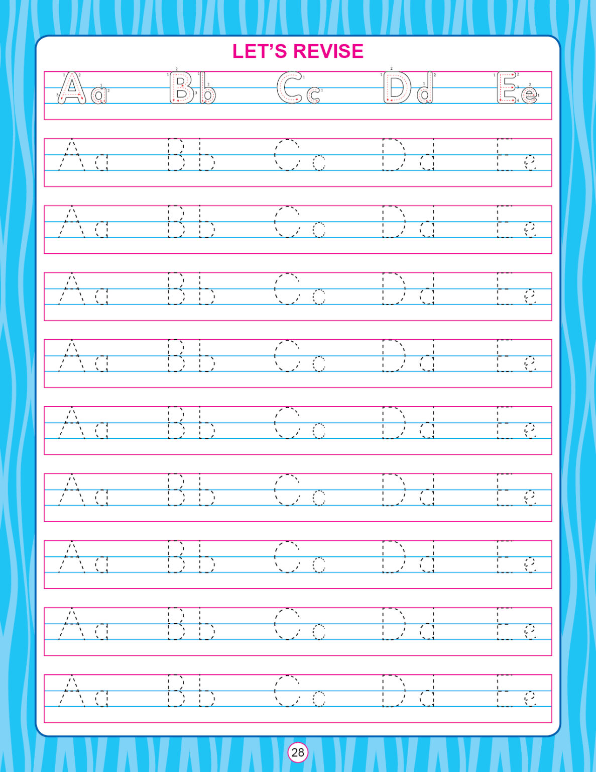 ABC Writing Book - My Activity