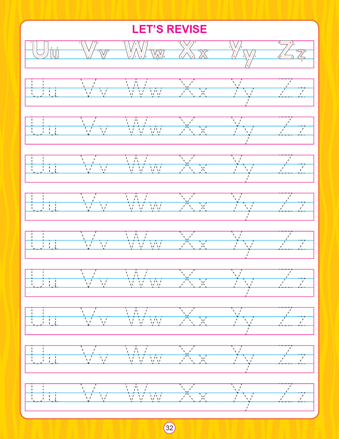 ABC Writing Book - My Activity