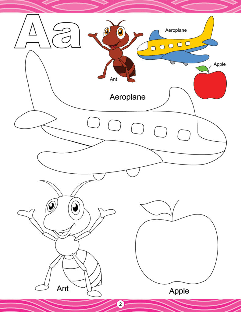 ABC Colouring Book - My Activity