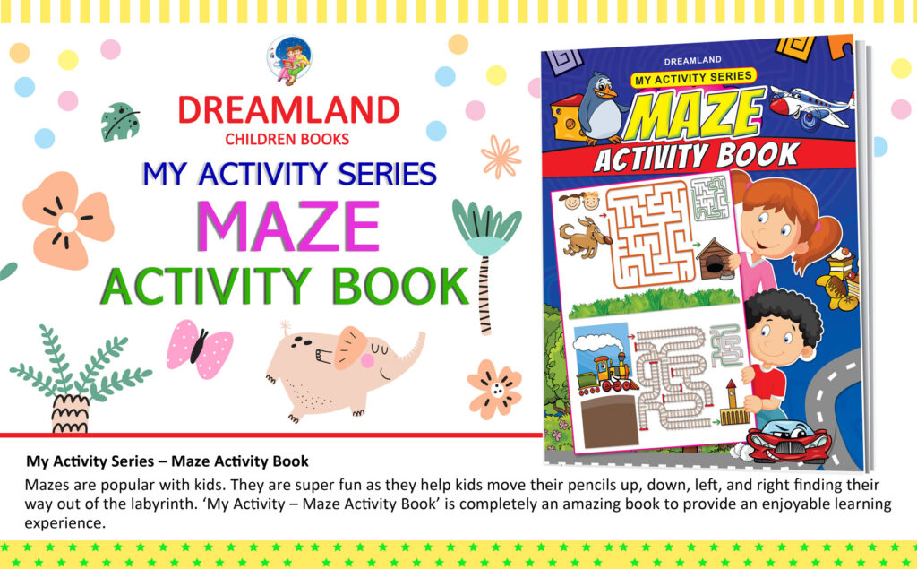 Maze Activity Book - My Activity