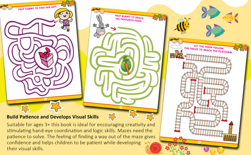 Maze Activity Book - My Activity