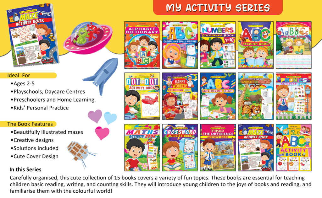 Maze Activity Book - My Activity