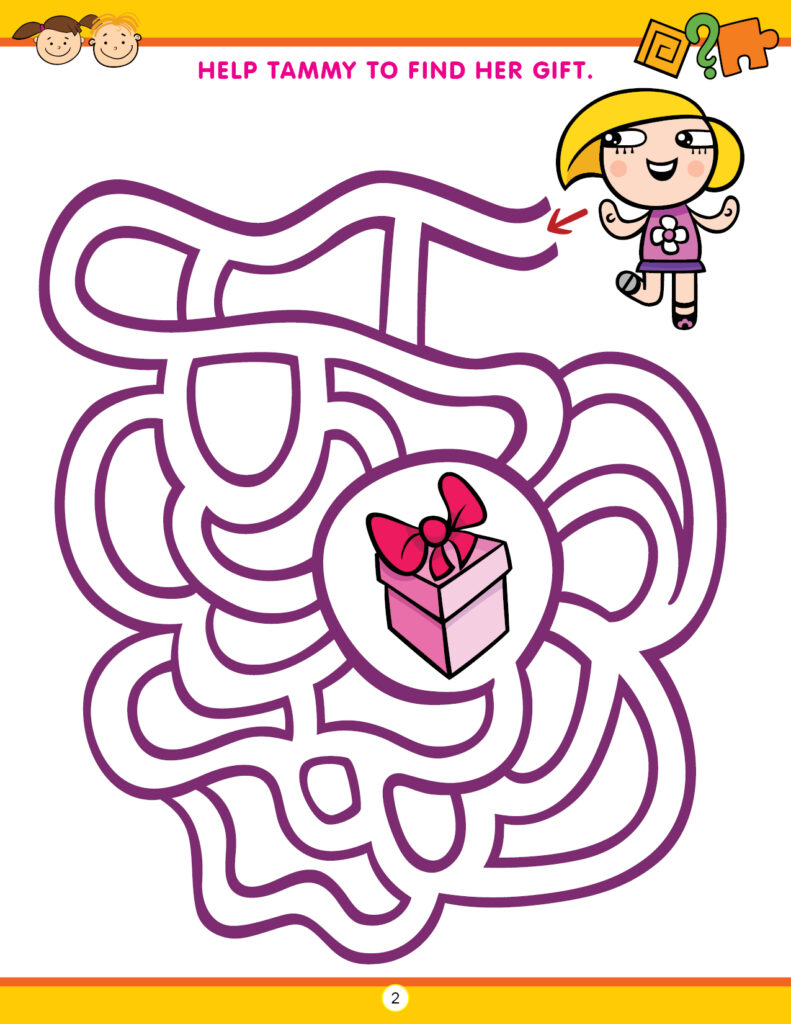 Maze Activity Book - My Activity