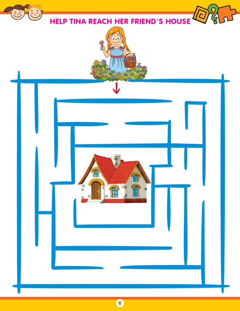 Maze Activity Book - My Activity