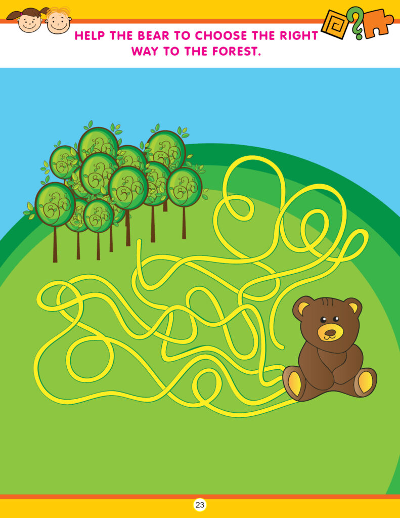 Maze Activity Book - My Activity