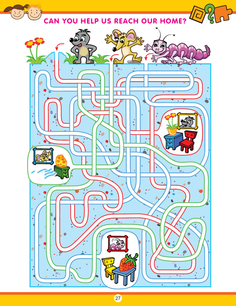 Maze Activity Book - My Activity