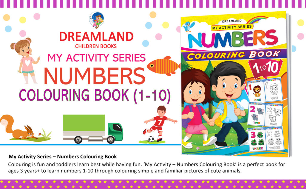 Numbers Colouring Book - My Activity