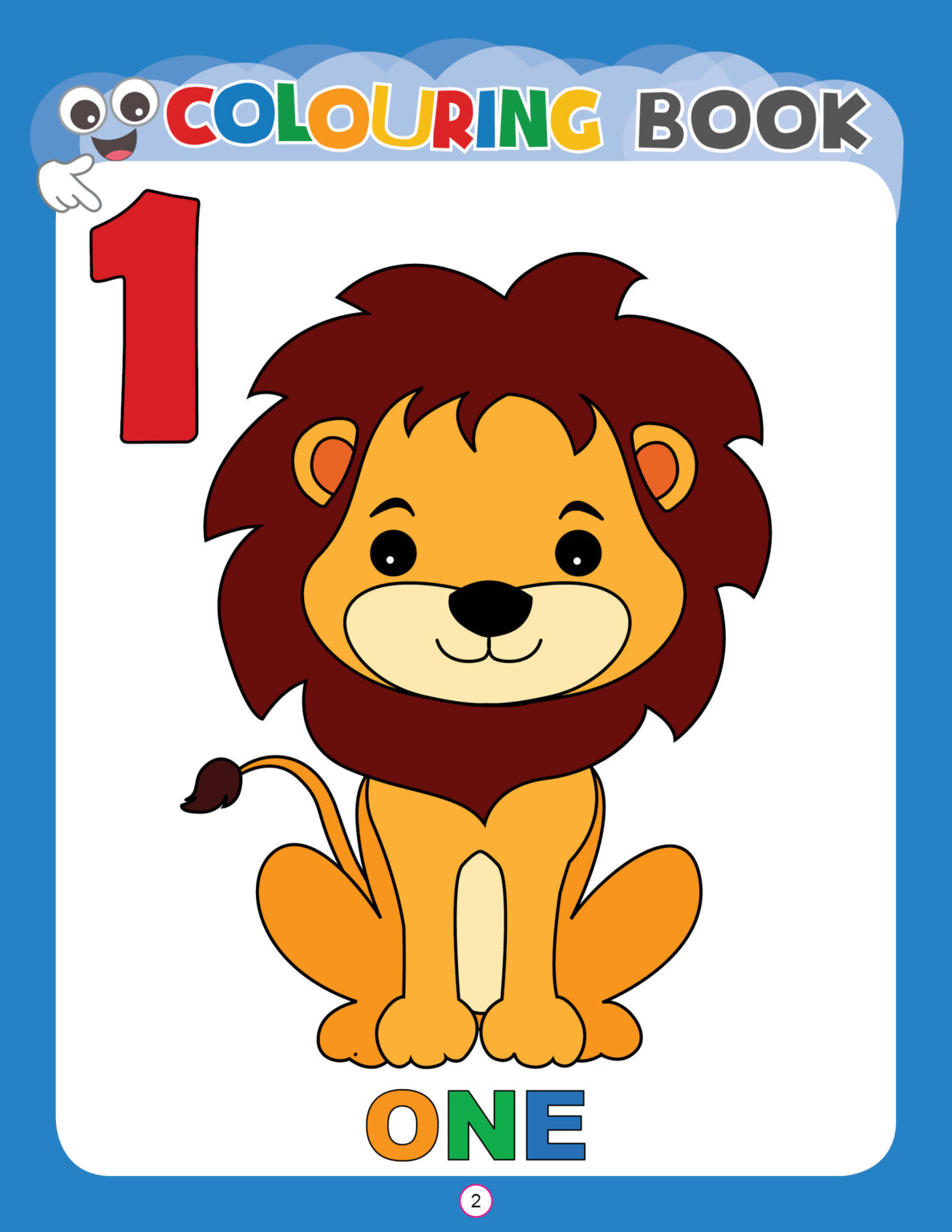 Numbers Colouring Book - My Activity