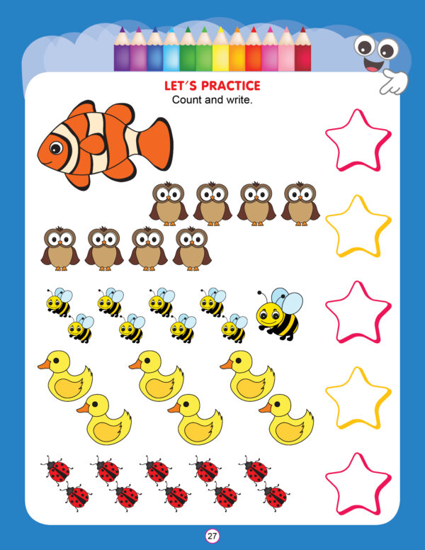 Numbers Colouring Book - My Activity