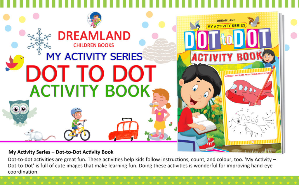 Dot to Dot Activity Book - My Activity