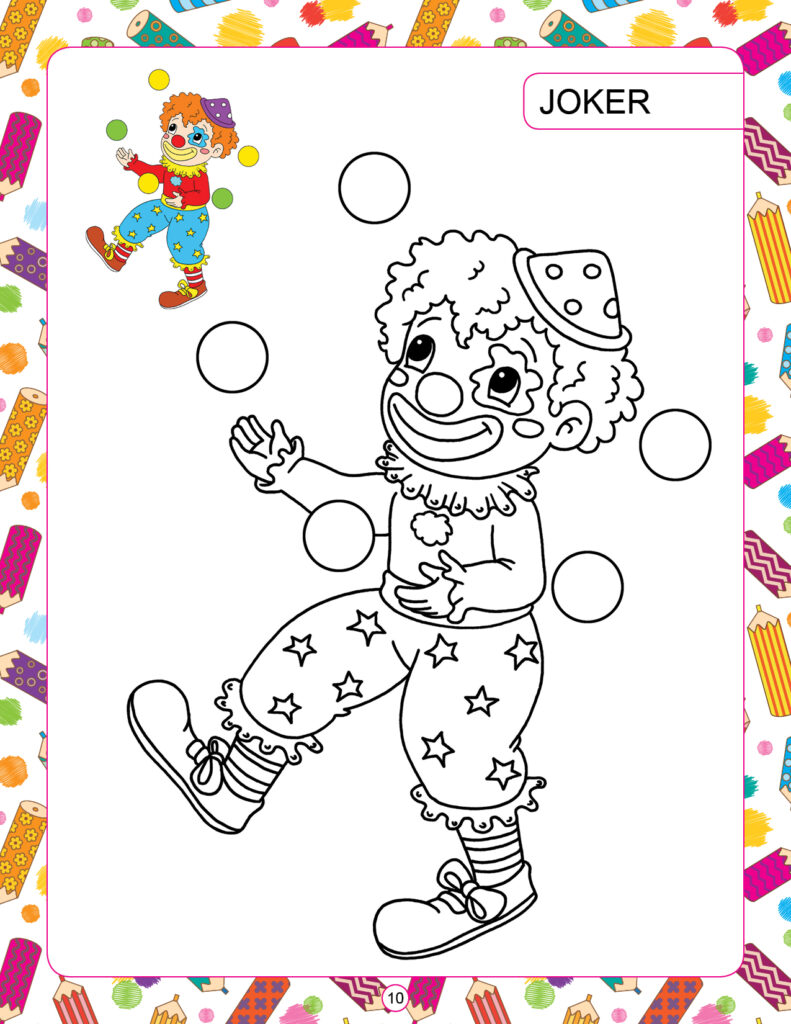 Happy Workers Colouring Book - My Activity