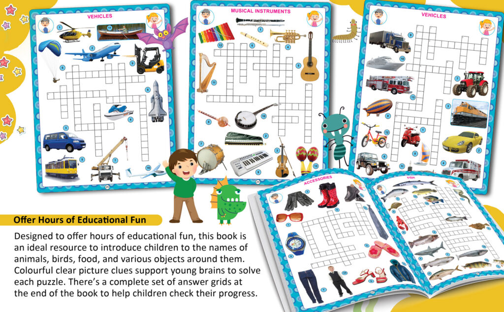 Crossword Activity Book - My Activity