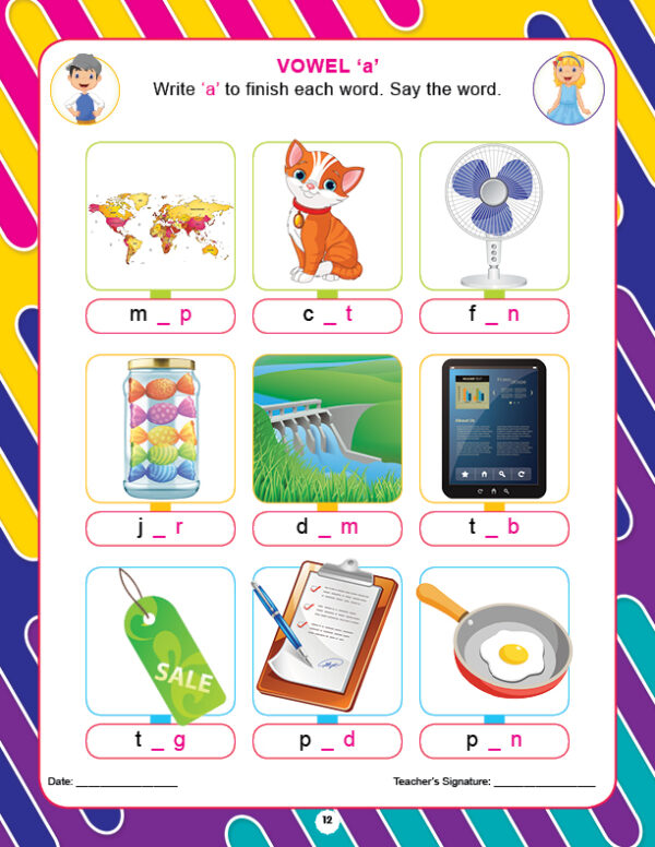 English Assignment - Kindergarten Books