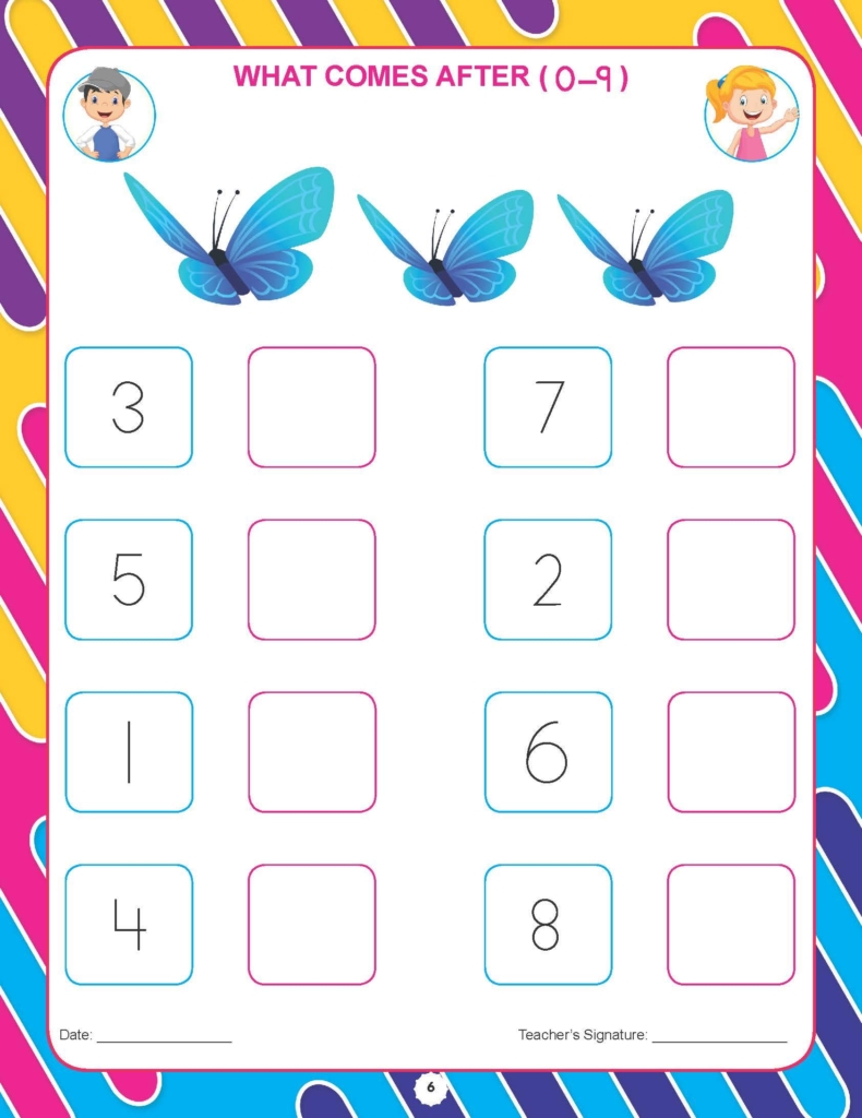 Maths Assignment - Kindergarten Books