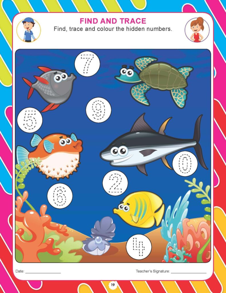 Maths Work Book - Kindergarten Books
