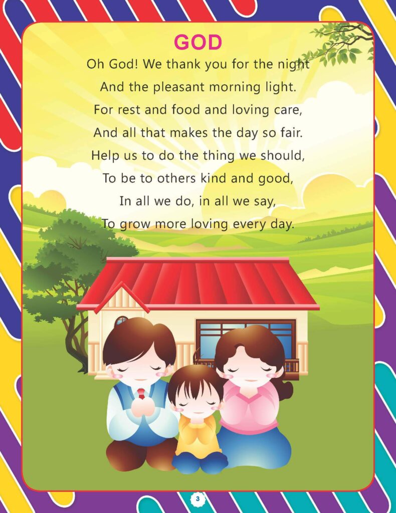 Rhymes and Story Book - In English - Kindergarten Books