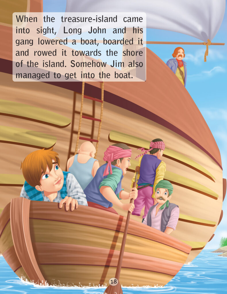 The Treasure Island - World Famous Tales