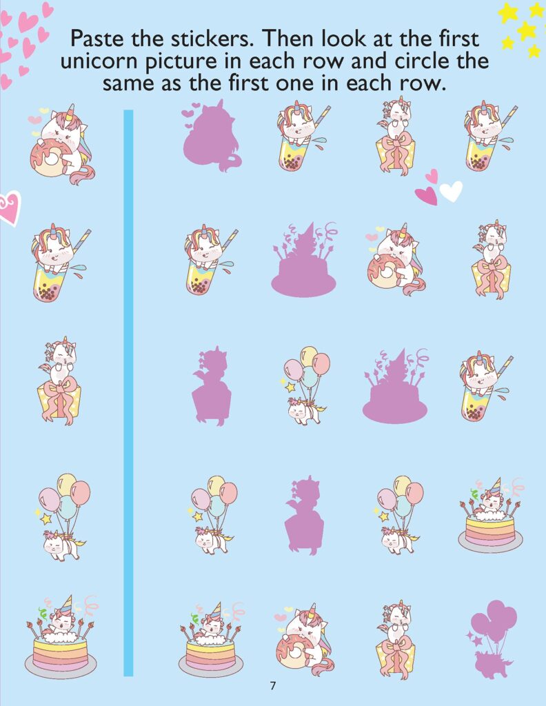 My Magical Unicorn Sticker and Activity Book
