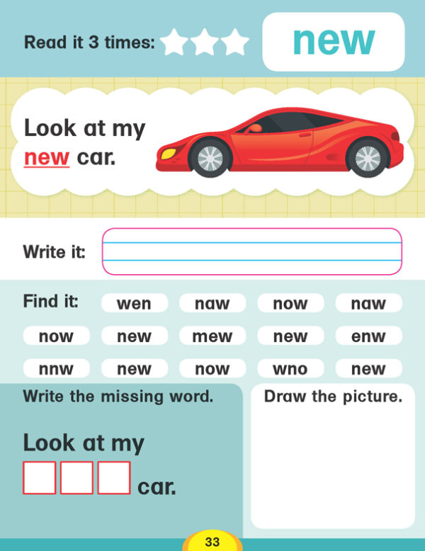 Dolch Sight Words - Level 2