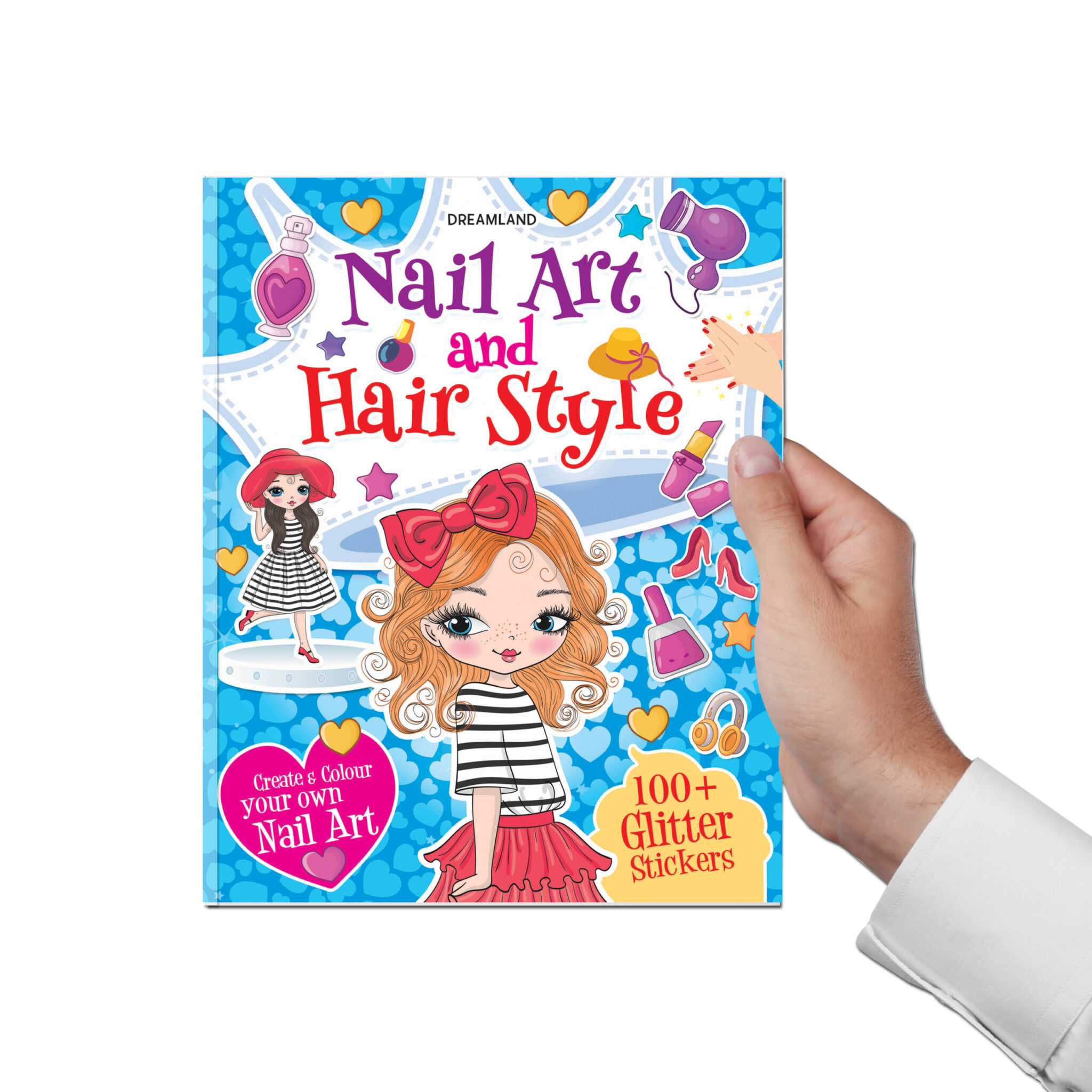 Make A Pretty Face and Nail Art, Hair Style - 2 Books Pack